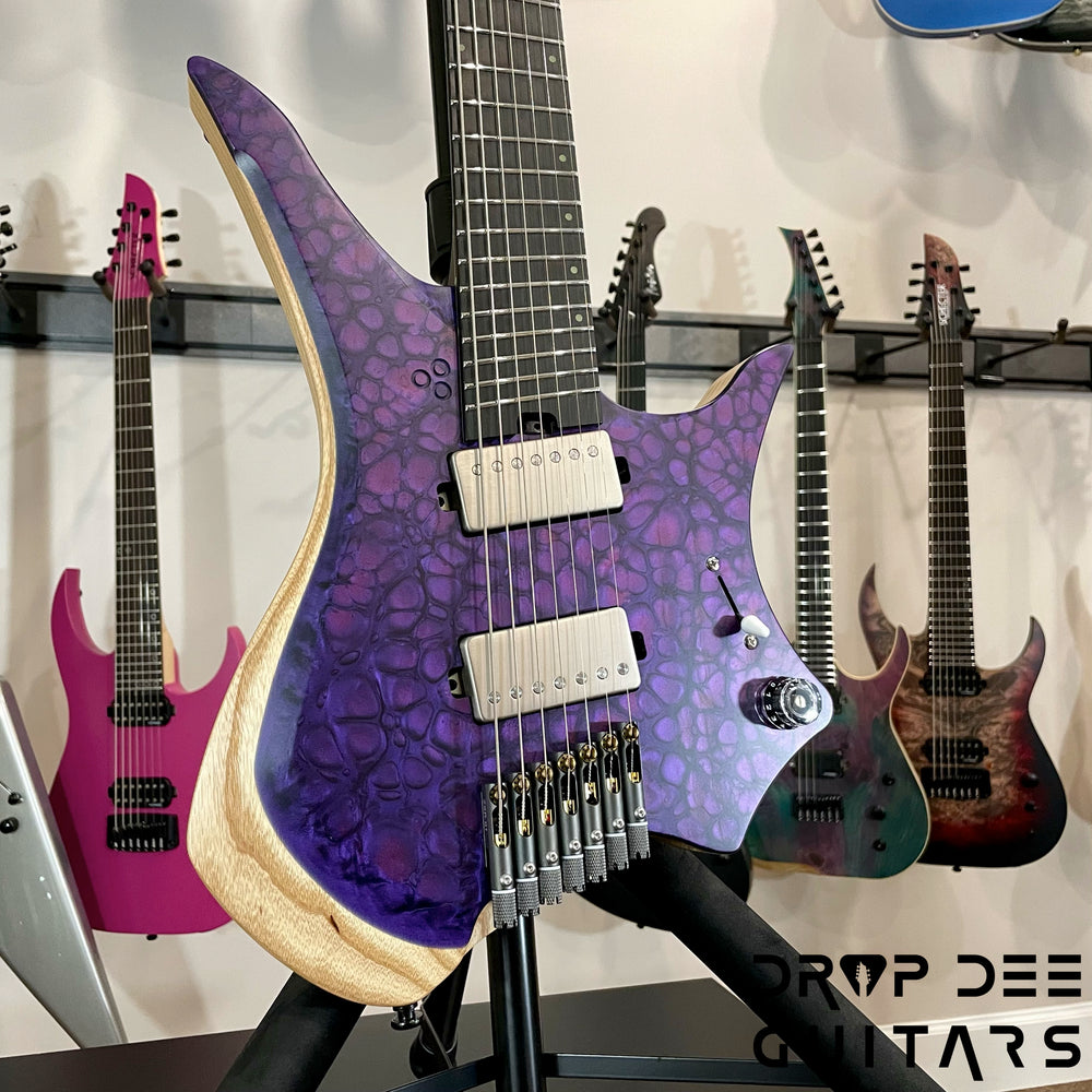 GOC E Class Vajra Headless Multiscale 7-String Electric Guitar – Drop ...