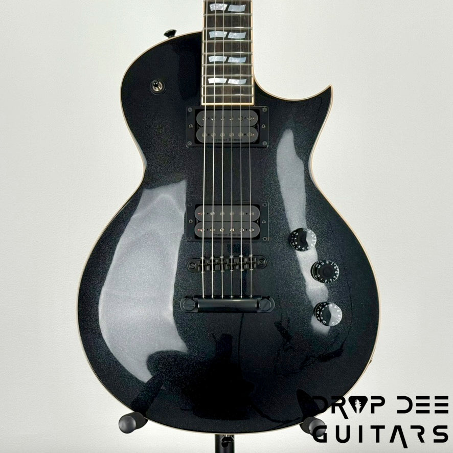 ESP USA Eclipse Electric Guitar w/ Case - Sapphire Black Metallic ...