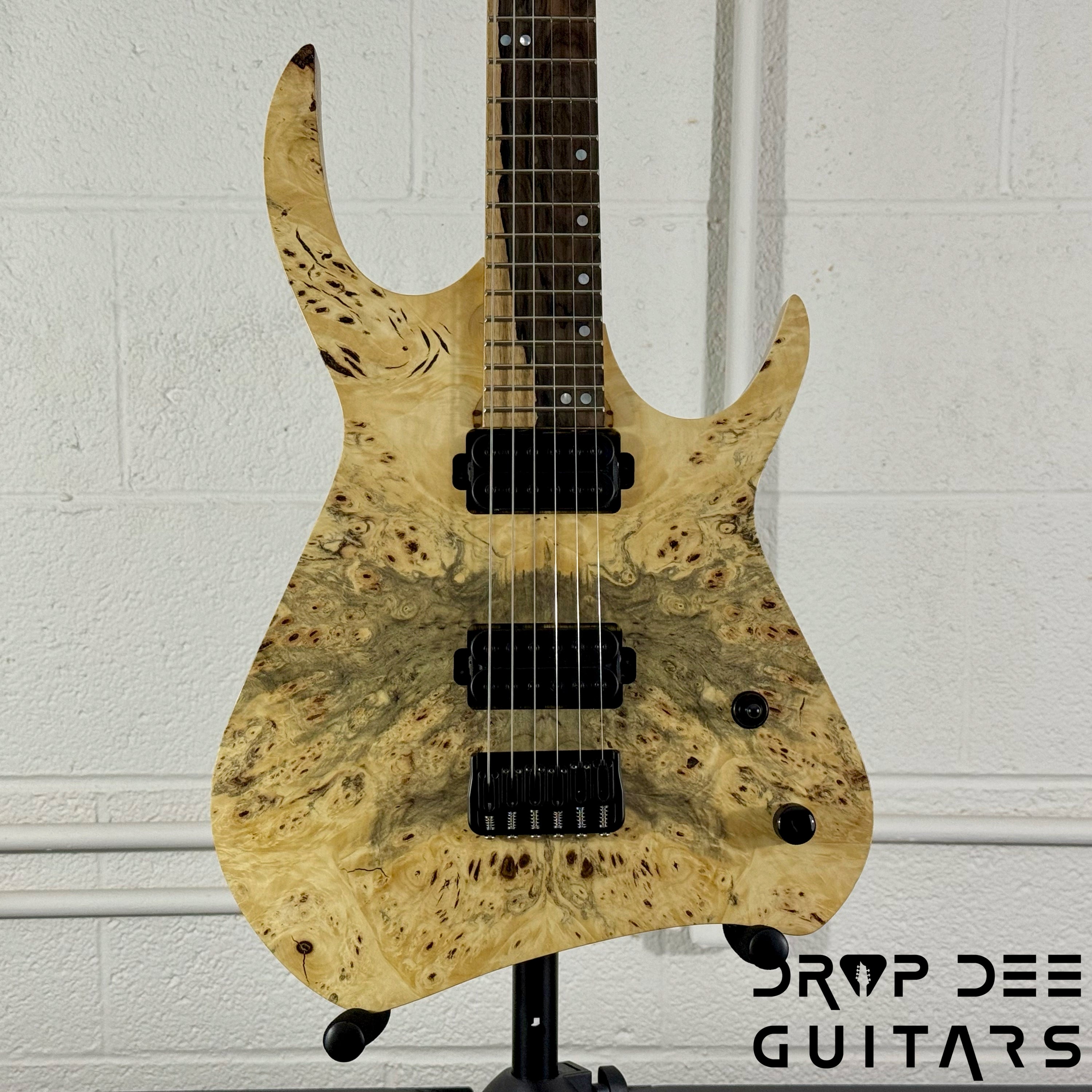 Kiesel Kyber 6 HT Electric Guitar w/ Soft Case - Natural – Drop Dee Guitars