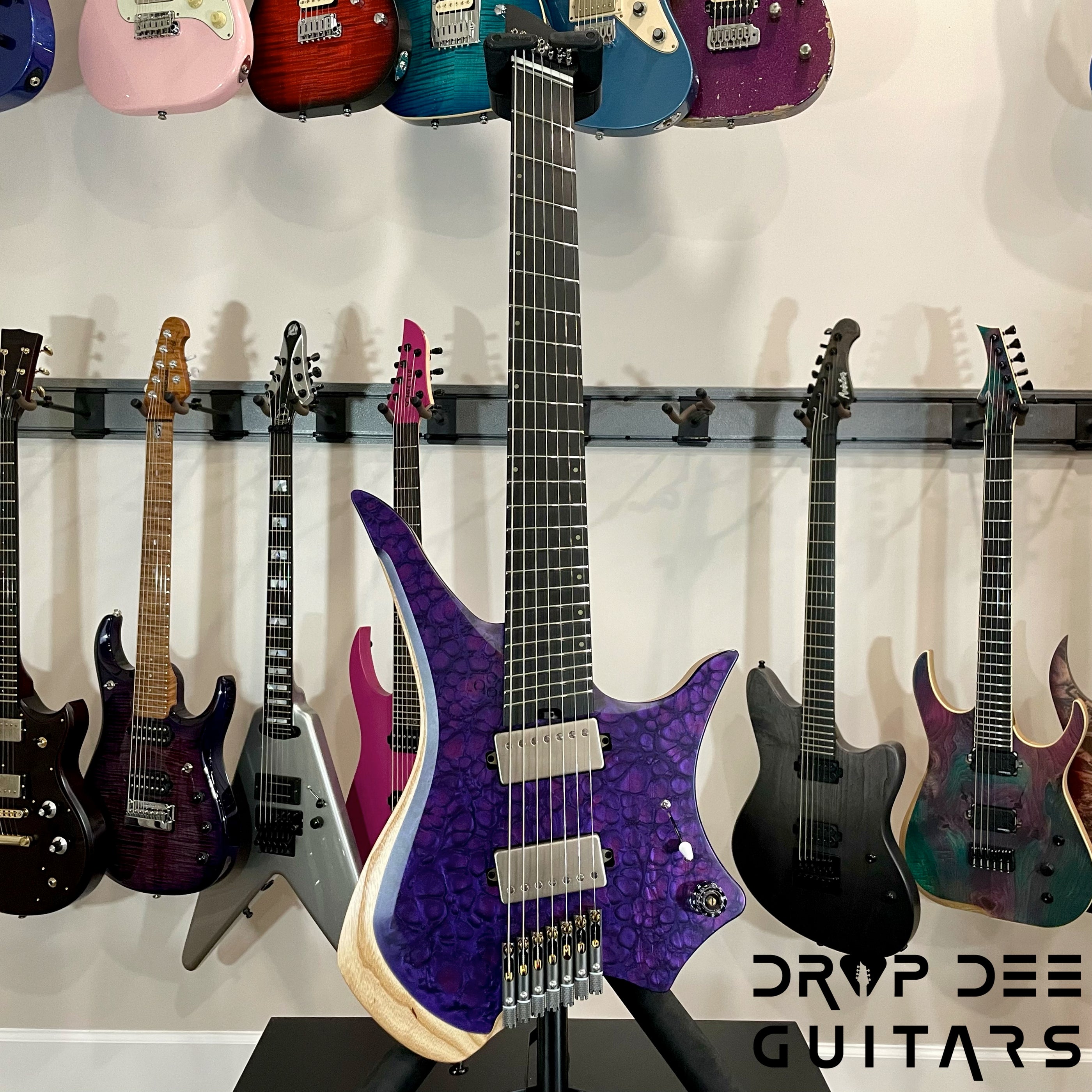 GOC E Class Vajra Headless Multiscale 7-String Electric Guitar – Drop ...