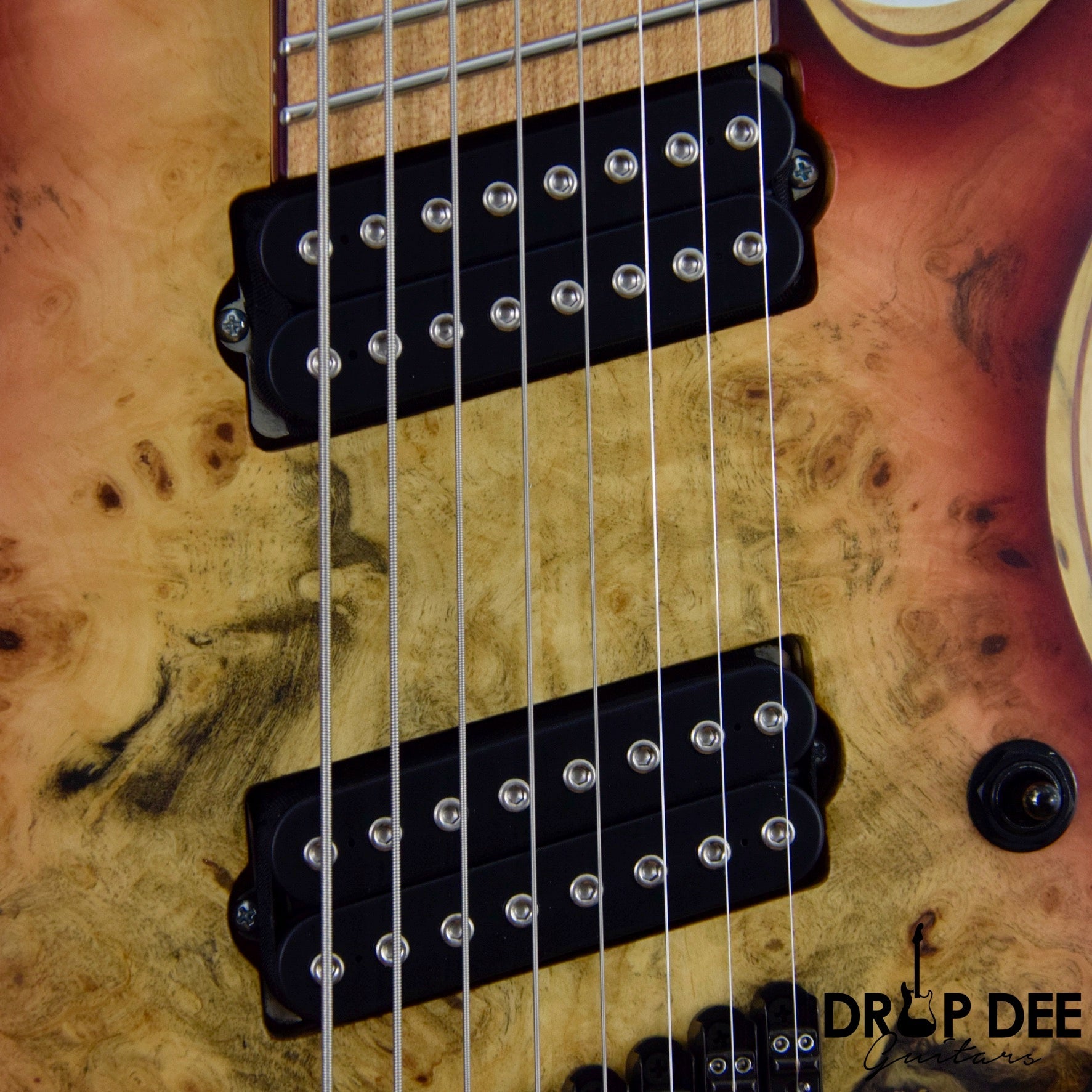 Skervesen Swan 8FF Multi-Scale 8-String Electric Guitar w/ Case